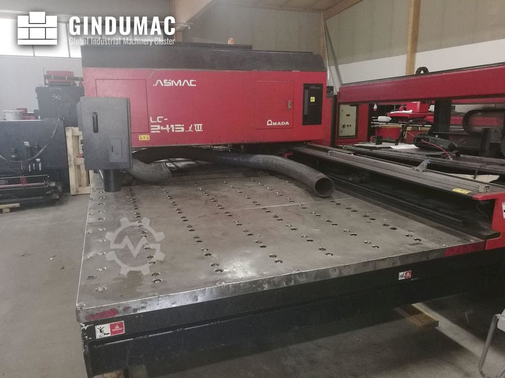 Used Second Hand AMADA LC 2415 α3 Laser cutting machines - Used Second Hand