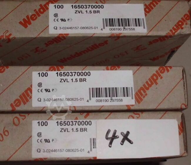 Used Second Hand Weidmüller verschiedene Typen Clamps - Used Second Hand