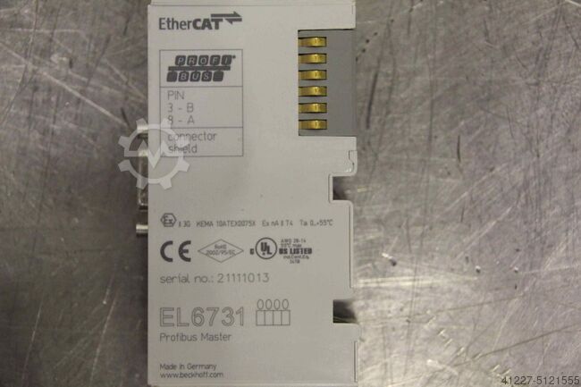 Used Second Hand Beckhoff El6731 Profibus Master Used Second Hand