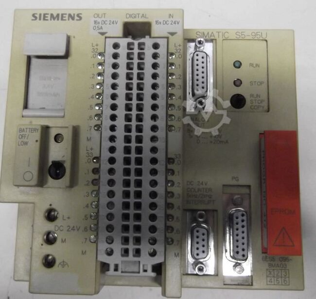 Used Second Hand Siemens Simatic 6ES5 375 1LA21 Expansion Module - Used ...