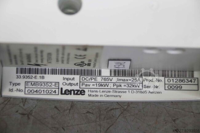 Used Second Hand Lenze Santenberg EMB9352 E Bremsmodul - Used Second Hand